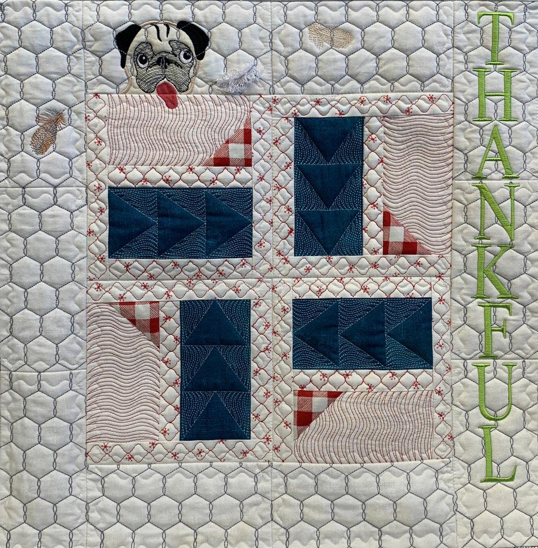 Thankful Quilt Section - Digital Download – HoopSisters