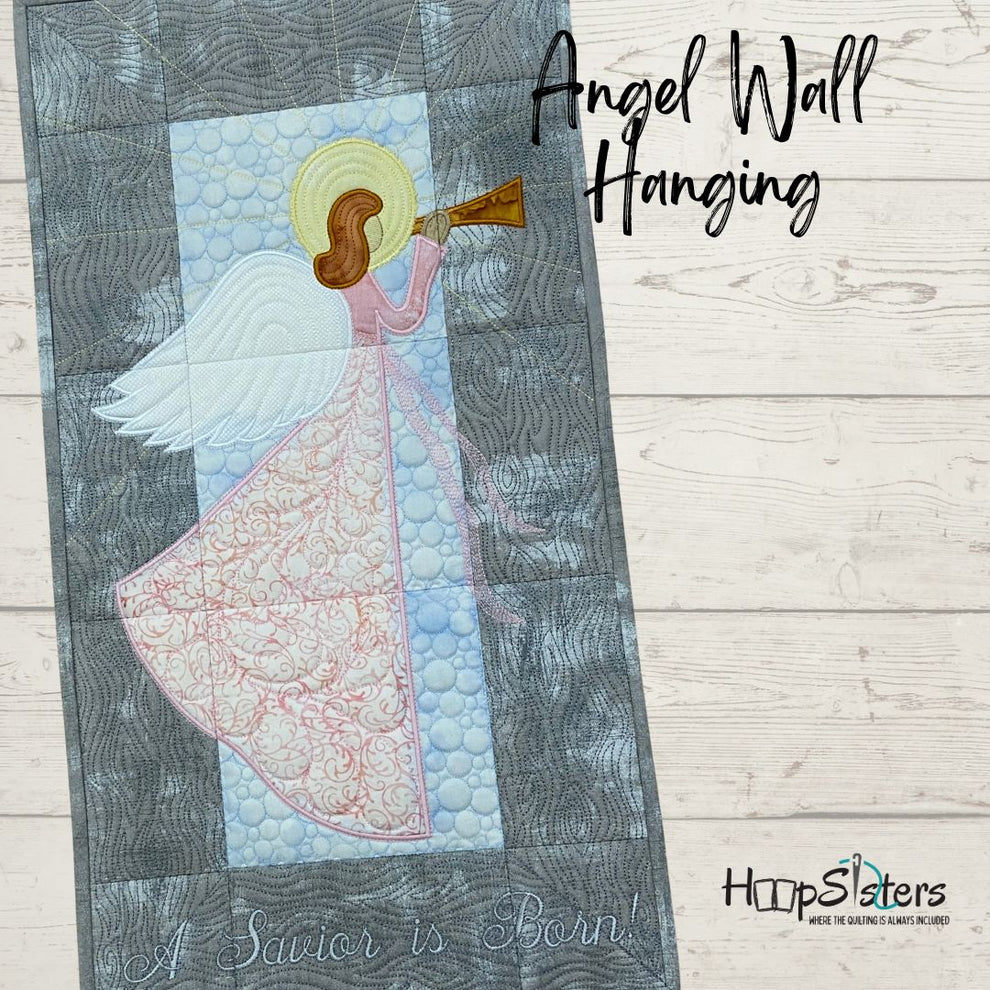 Angel Wall Hanging - Digital Download – HoopSisters