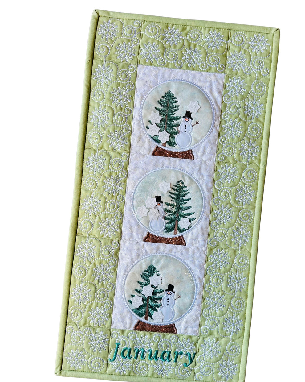 Snow Globe Wall Hanging - Digital Download – HoopSisters